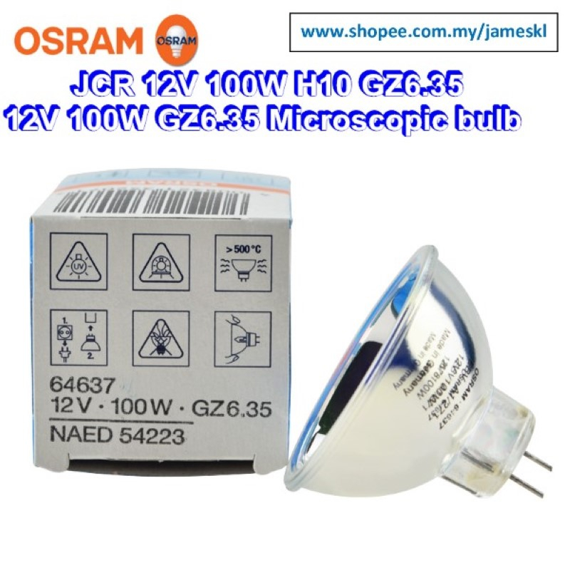 Osram 64637 12v 100w A1/271 Display Optic lamp (made in Germany ...