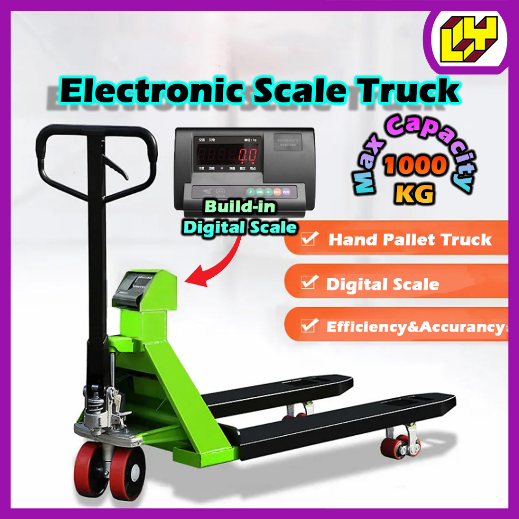 Weighing Scale Hand Pallet Truck Scale With Electronic Weighing ...