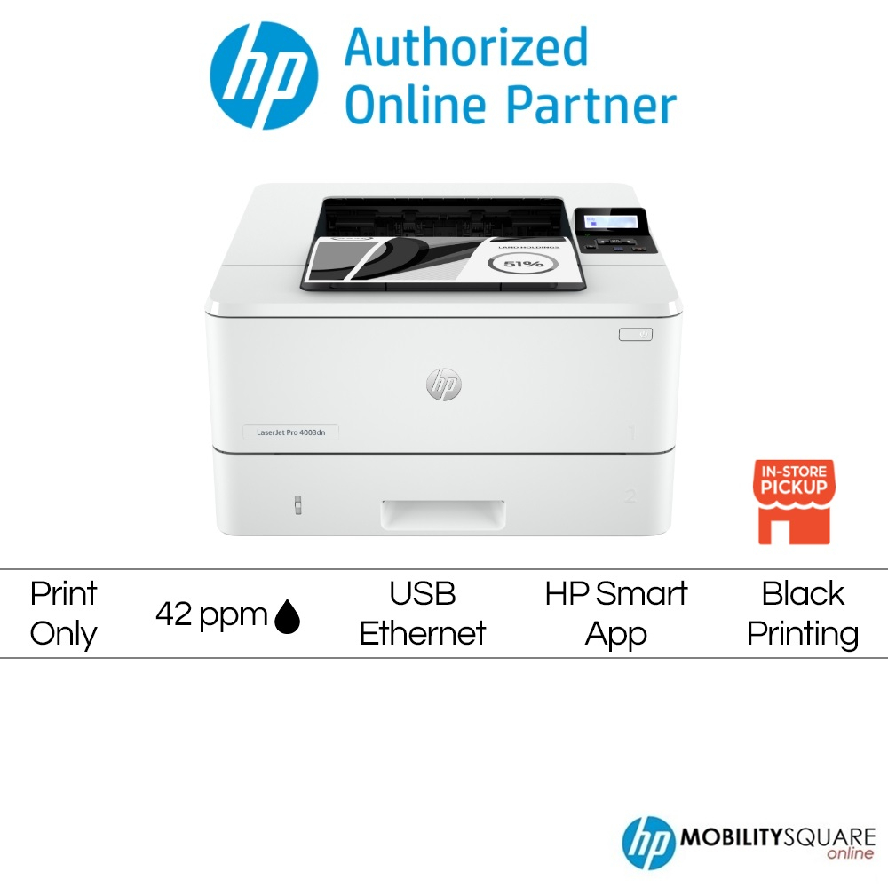 HP Laserjet Pro 4003dn Printer (2Z609A) | Shopee Malaysia