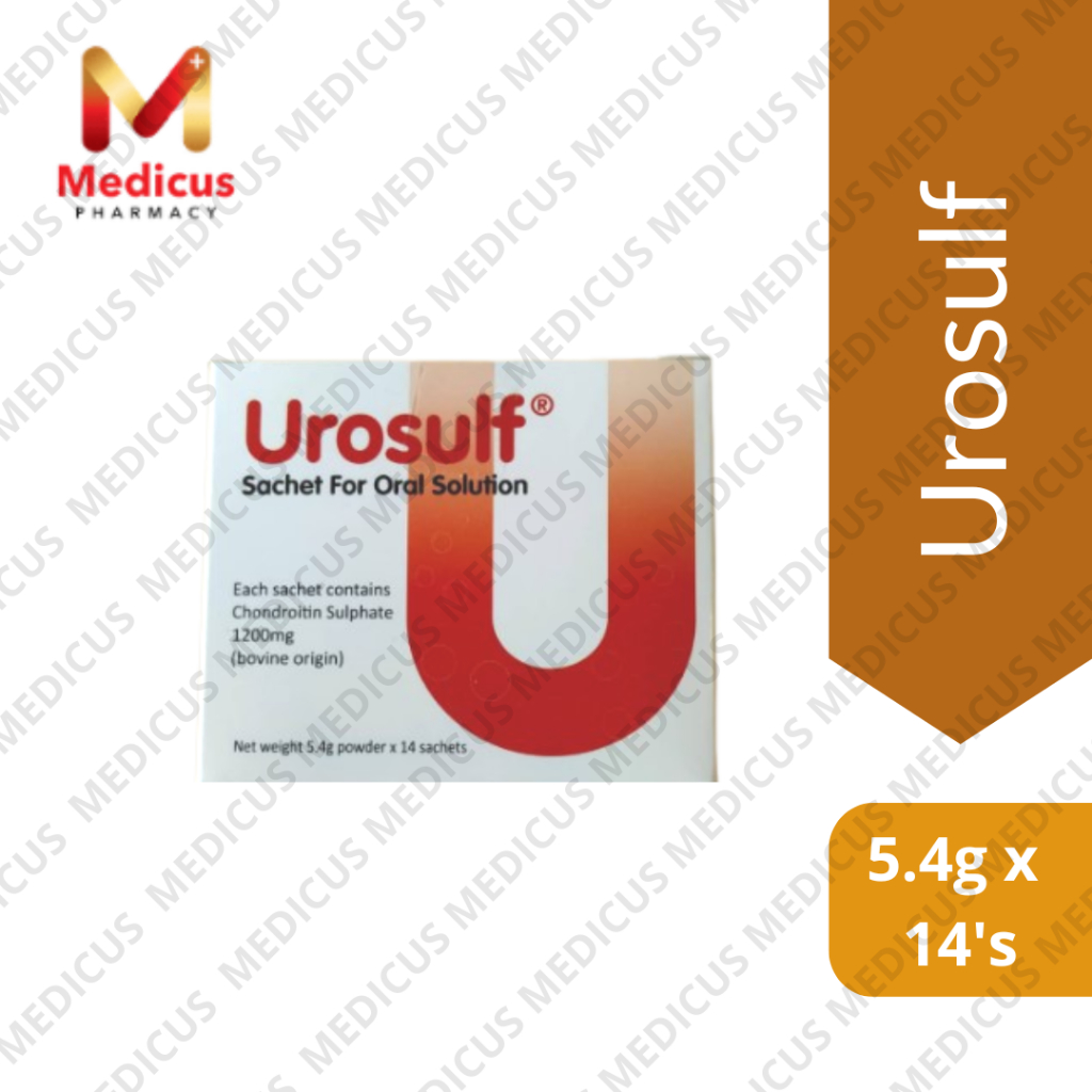 Urosulf Sachet For Oral Solution 5.4g powder x 14's (Exp: 09/2023 ...