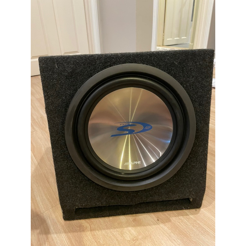 🔥OFFER🔥 Original Alpine Type SD 12”inch SubWoofer with custom made box ...