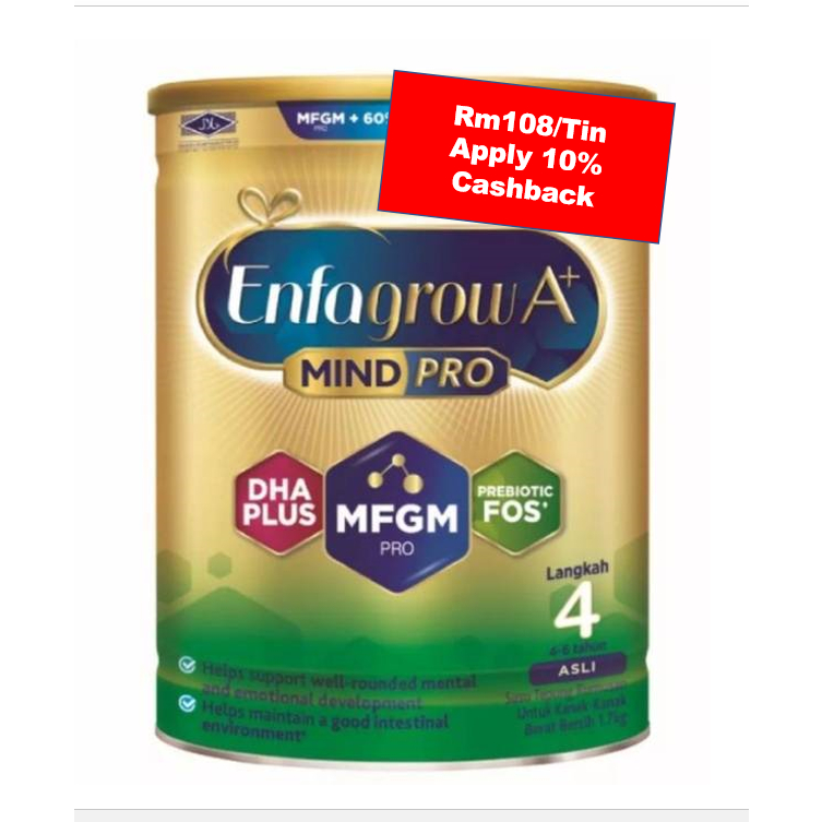 Enfagrow A+ Step 4 Asli/Vanilla(1.65kg) | Shopee Malaysia