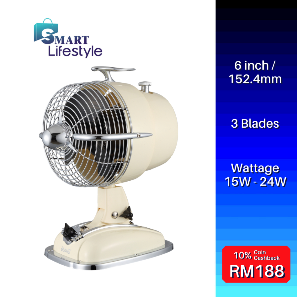 Alpha Mini Jet Fan (6”) | Shopee Malaysia