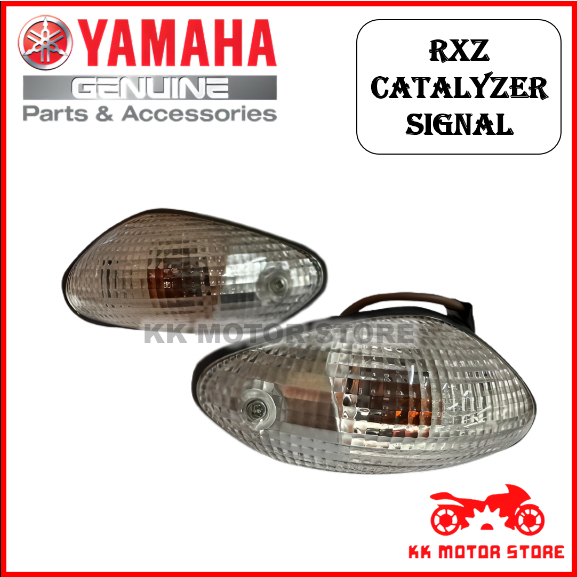 ( GOOD QUALITY !!! ) YAMAHA RXZ CATALYZER FRONT SIGNAL / SIGNAL DEPAN ...