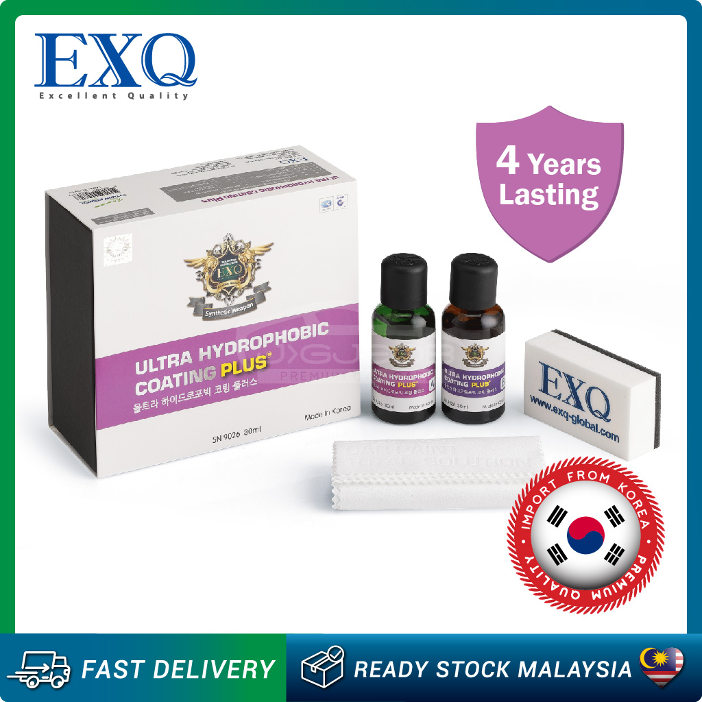 EXQ Ultra Hydrophobic Coating 9H Plus (30ml) | Shopee Malaysia