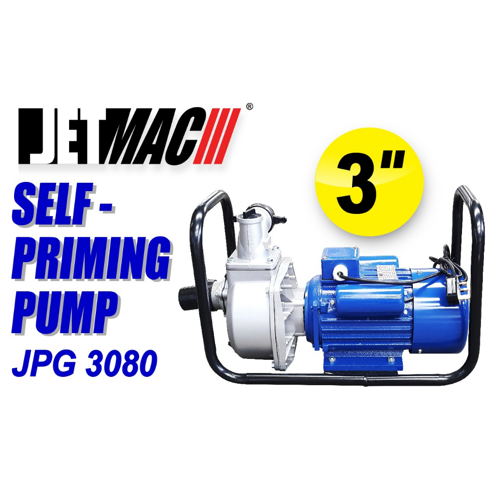 JETMAC 3'' ELECTRIC WATER PUMP ( 3HP / 230V ) (JPG3080Y) | Shopee Malaysia