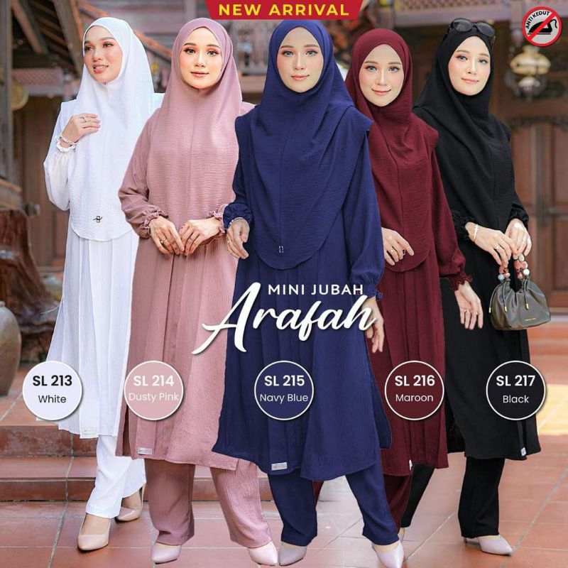 MINI JUBAH ARAFAH JUBAH ANTI KEDUT DESIGN EXCLUSIVE | Shopee Malaysia