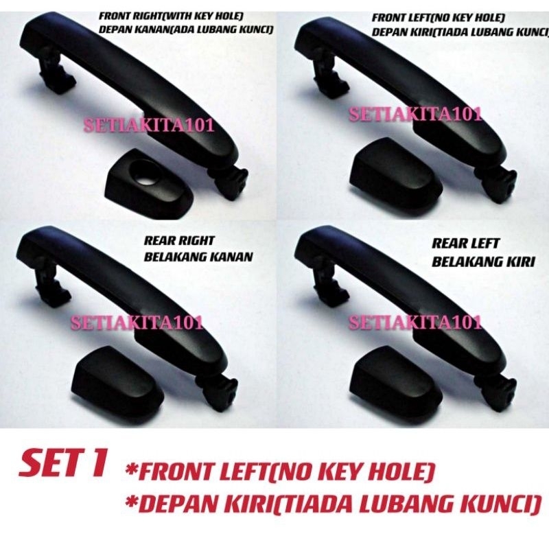 TOYOTA VIOS NCP42 NCP93 DOOR OUTER HANDLE/DOOR OUT HDLE WITH COVER ...