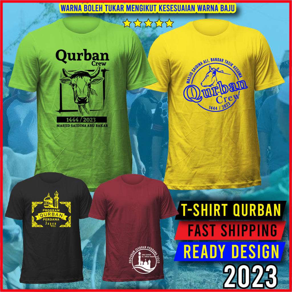 T Shirt Hari Raya Qurban / Korban / Aidiladha / Raya Haji Dengan Design ...