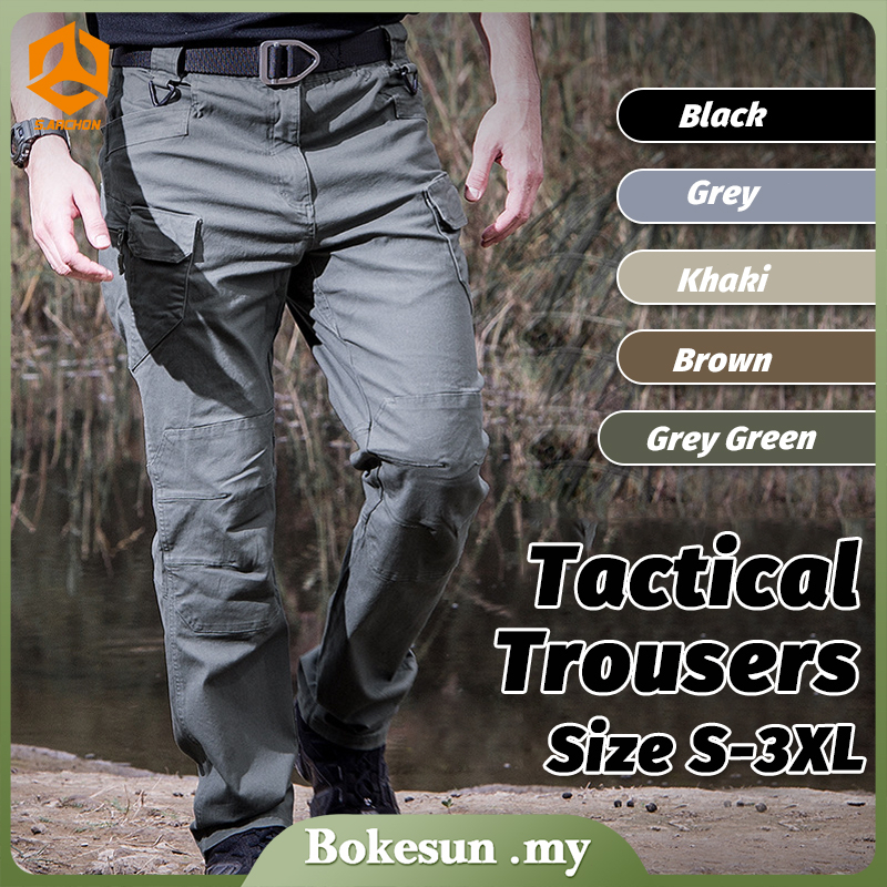 Archon [Ready stock] IX7/IX9 cargo pants men women slim fit waterproof pants tactical pants ...