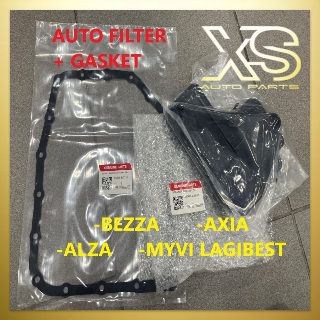 ( 100% ORIGINAL ) Auto Transmission Filter Set 35303-BZ010 Perodua Axia ...
