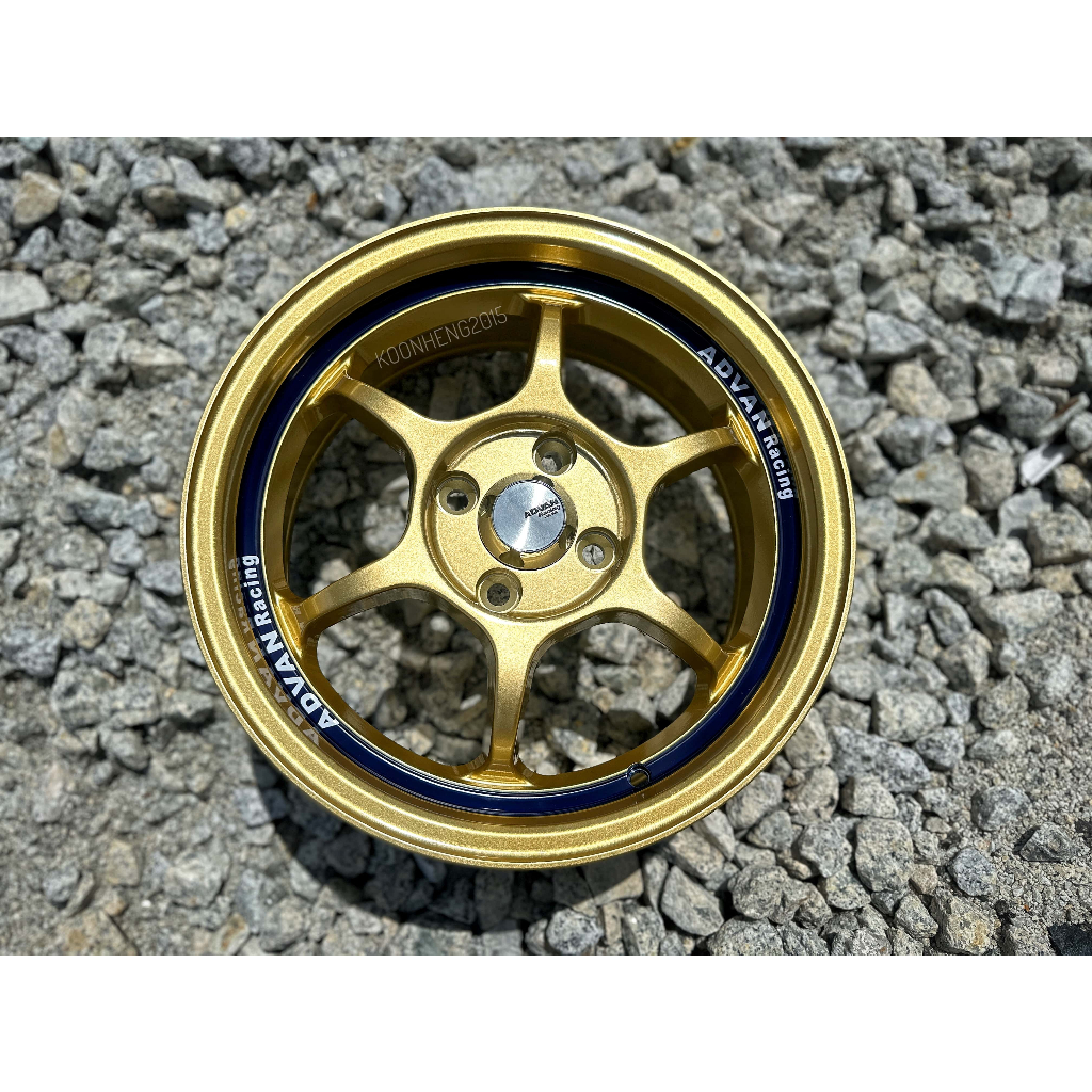 New Sport Rim ADVAN RACING RG1 WHEELS 15x6.5 4x100 ET38 - READY STOCK | Shopee Malaysia