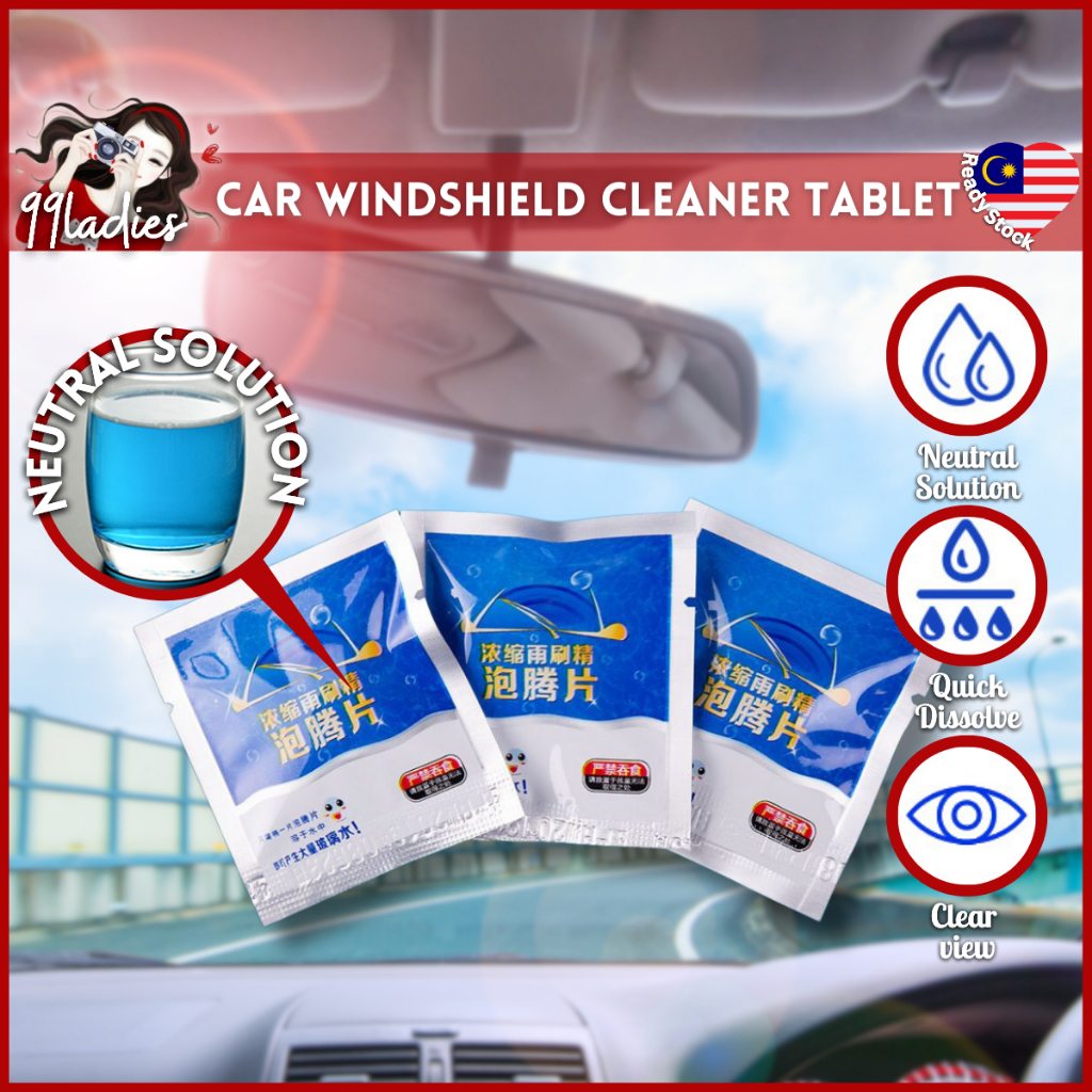 Car Windshield Windscreen Wiper Pills Concentrated Tablets Glass ...