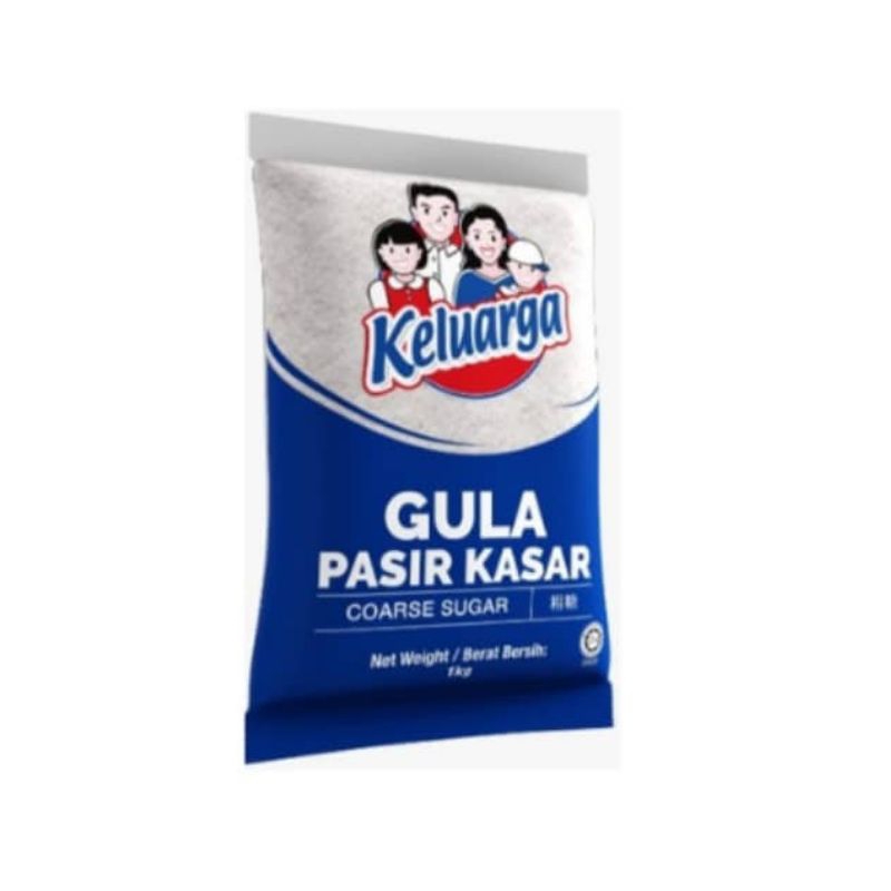 GULA PASIR KASAR CAP KELUARGA | Shopee Malaysia