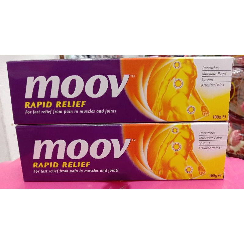 moov ointment 100g rapid relief international | Shopee Malaysia
