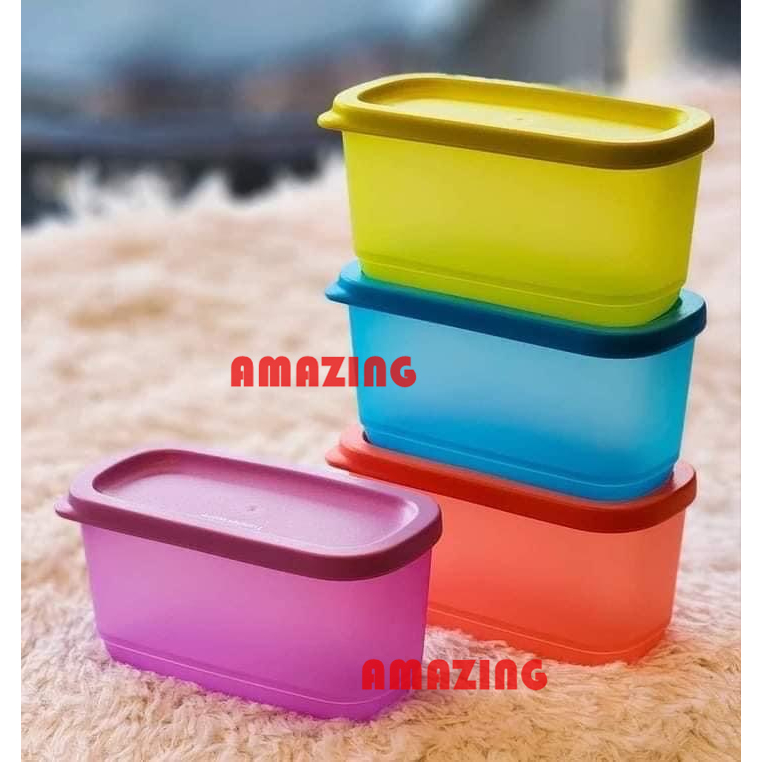 Tupperware Cubix Mini Rectangular 250ml/ Small Container/ Food Storage ...