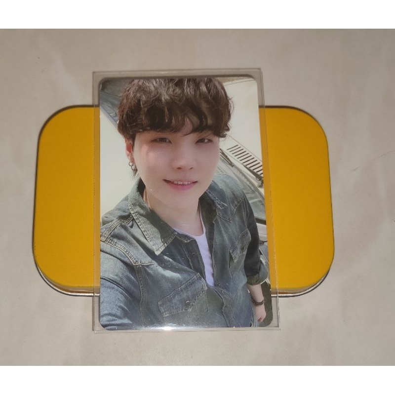 BTS SUGA BUTTER OFFICIAL PHOTOCARD BENIFIT (FREE TIN CASE) | Shopee ...