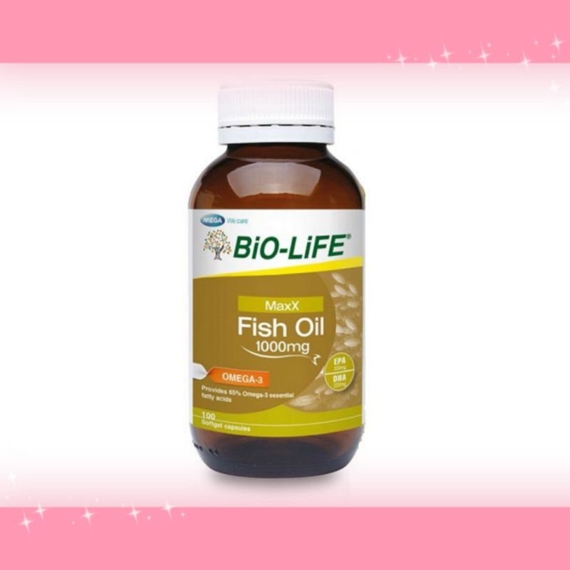 Bio-Life MaxX Fish Oil 1000mg (100 Capsules) exp:11/25 | Shopee Malaysia