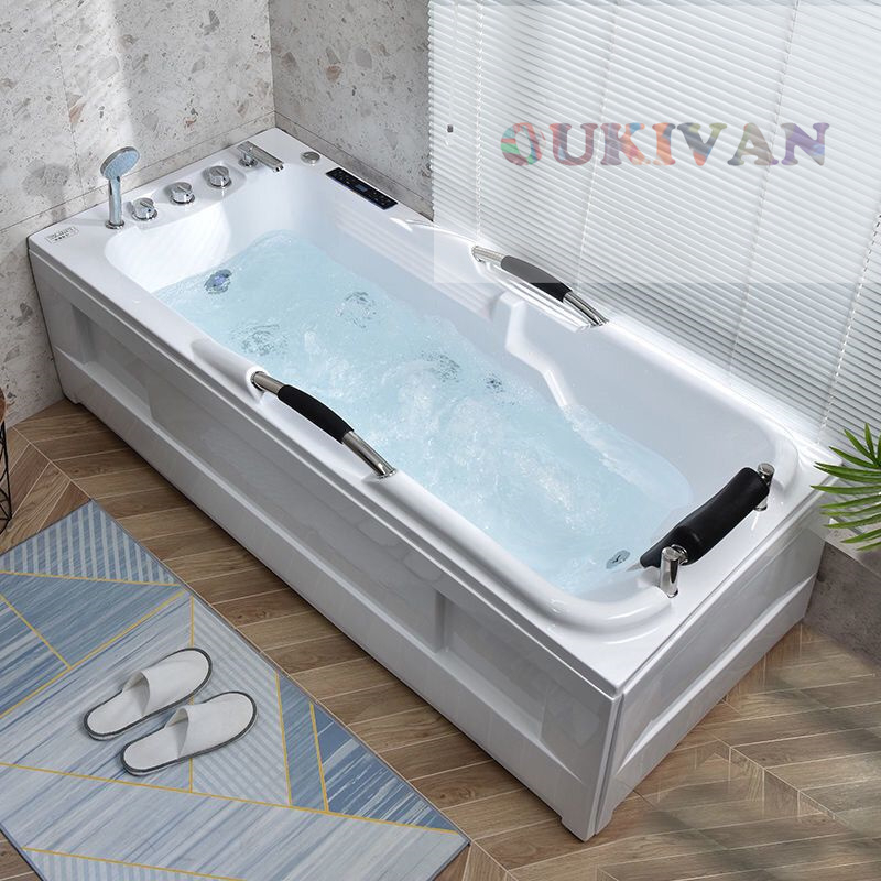 Relaxing Whirlpool Jacuzzi Bath Tub Relaxing Massage Acrylic With ...