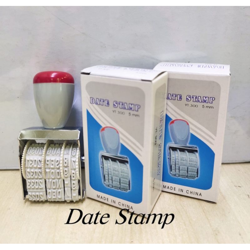 Ready Stock 5mm Date With Paid Rubber Stamp Chop Office | Shopee Malaysia