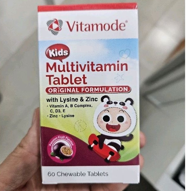 VITAMODE KIDS MULTIVITAMIN WITH LYSINE AND ZINC (One bottle 60 tablets ...