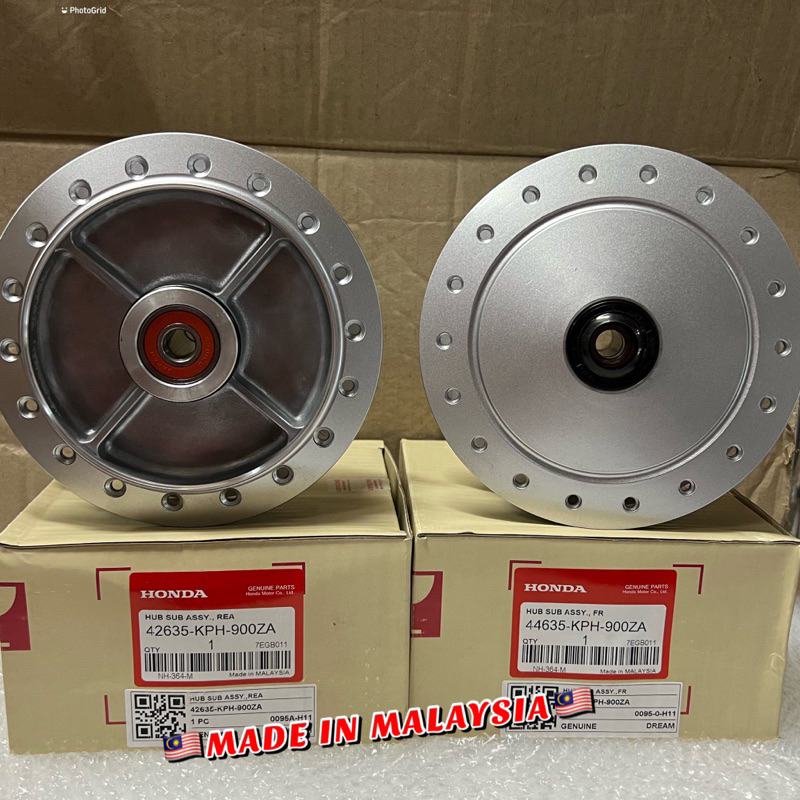 EX5 Dream Rear Hub Belakang Front Hub Depan Gantang Buyung Belakang ...