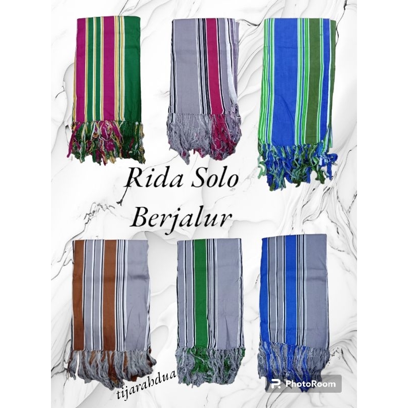 Rida Solo Berjalur Kain lembut sejuk @ Rida design Yamani | Shopee Malaysia