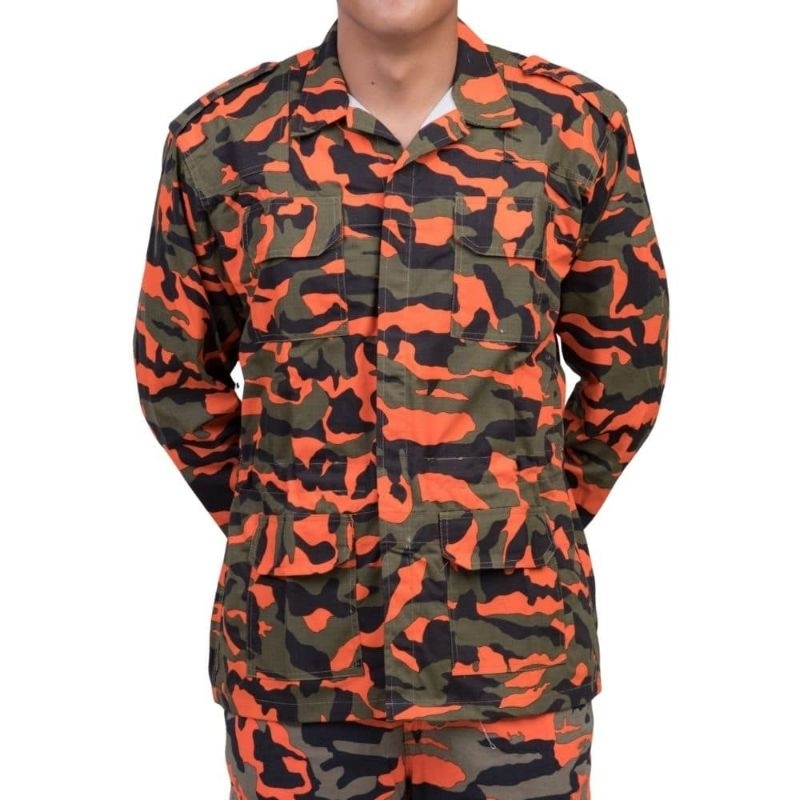 Clear Stock Lelong Baju Seluar Kadet Bomba Uniform Fire Fighter Baju ...