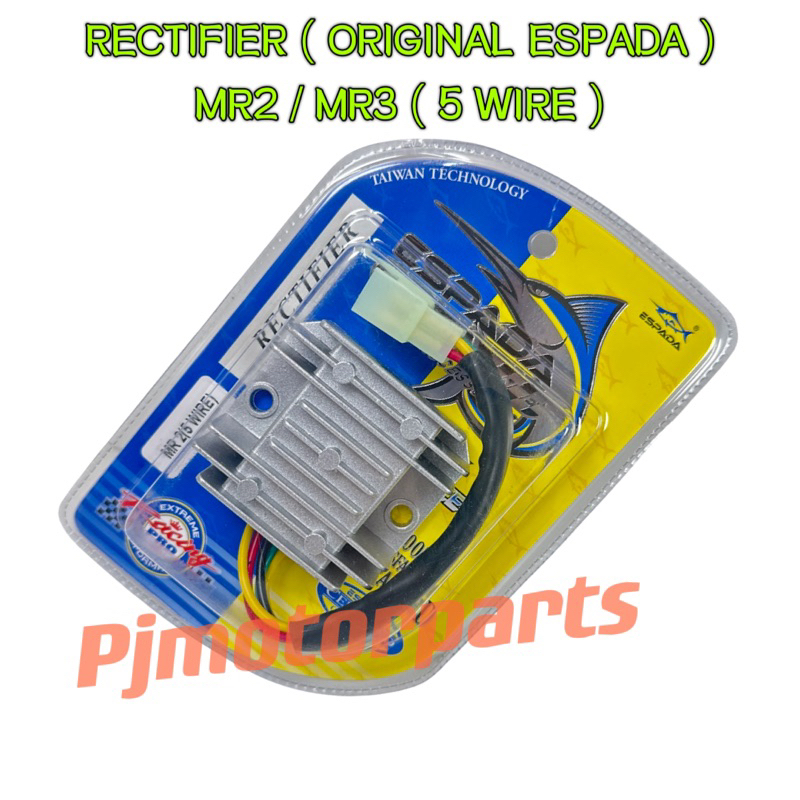 MODENAS KRISS MR2 NEW / MR3 (5 WIRE) ( ORIGINAL ESPADA ) RECTIFIER ...