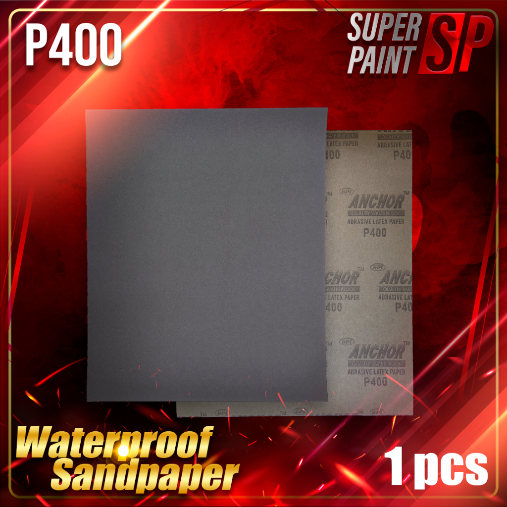 DPI Anchor Sand Paper 【 80-2000 Grit 】 Waterproof Wet Dry Abrasive ...