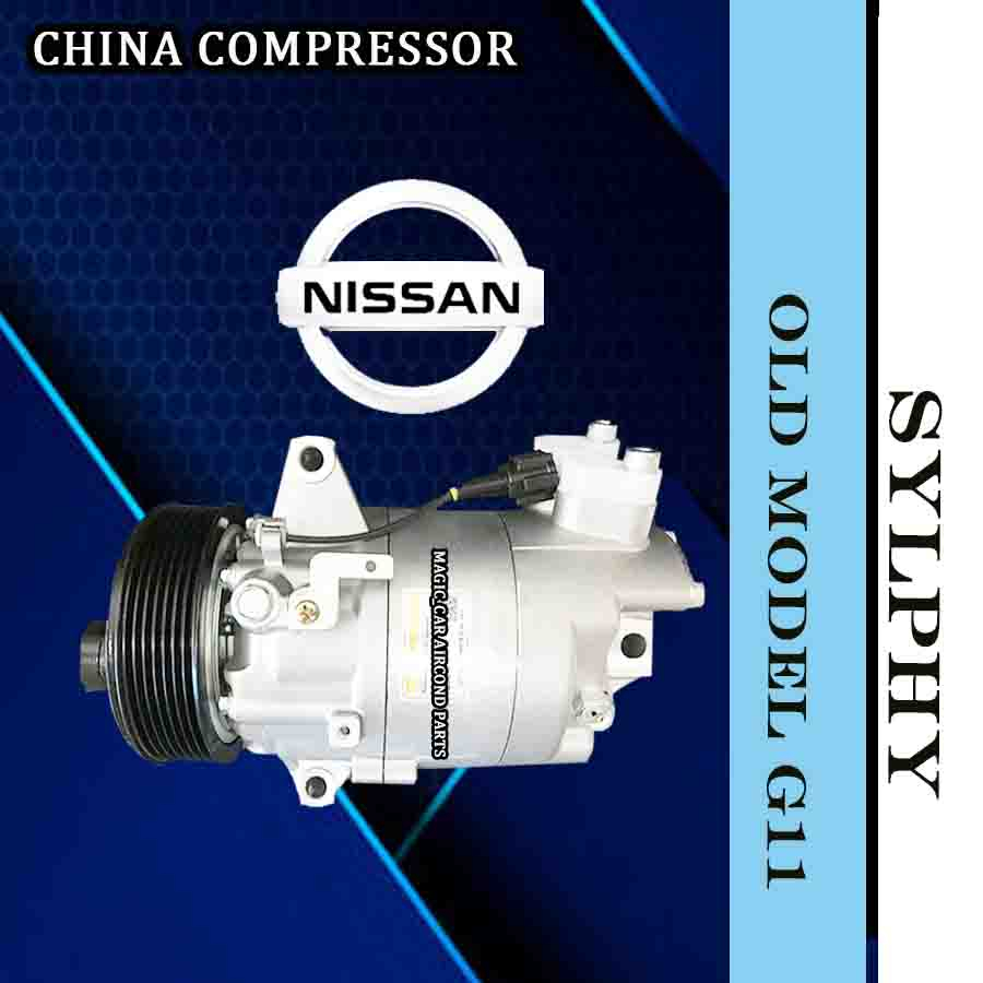 NISSAN SYLPHY OLD MODEL G11 CHINA NEW COMPRESSOR/ KOMPRESOR (CAR ...