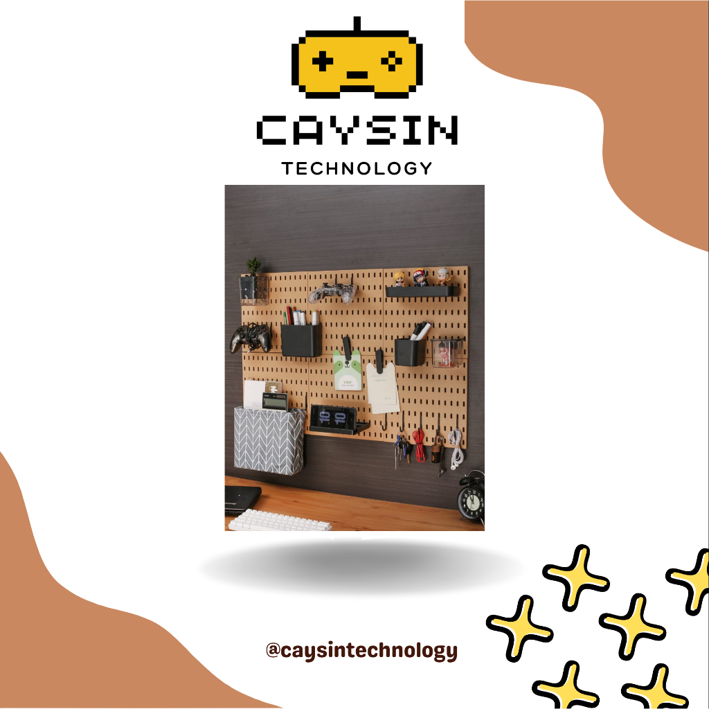 Caysin Pegboard Organizer Pro | Tech Holder | Kitchen Tool Holder ...