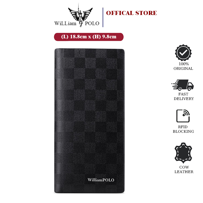 [READY STOCK] William POLO Wallet - Original Leathet Men"s Wallet ...