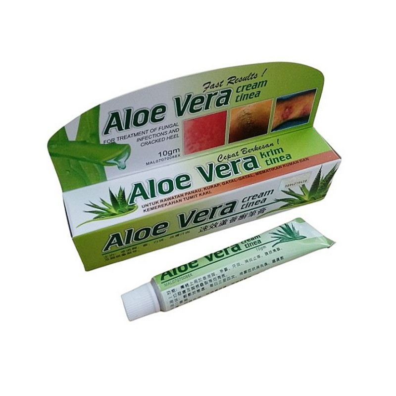 aloe vera cream tinea original - 10gram | Shopee Malaysia