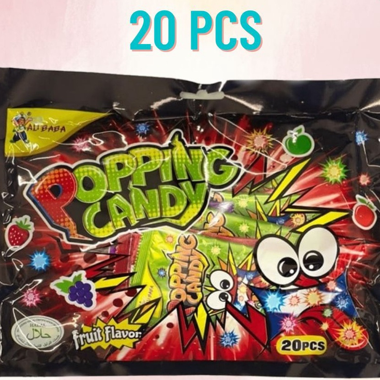 Popping Candy mix fruit flavours Gula letup pelbagai perisa 20pcs ...