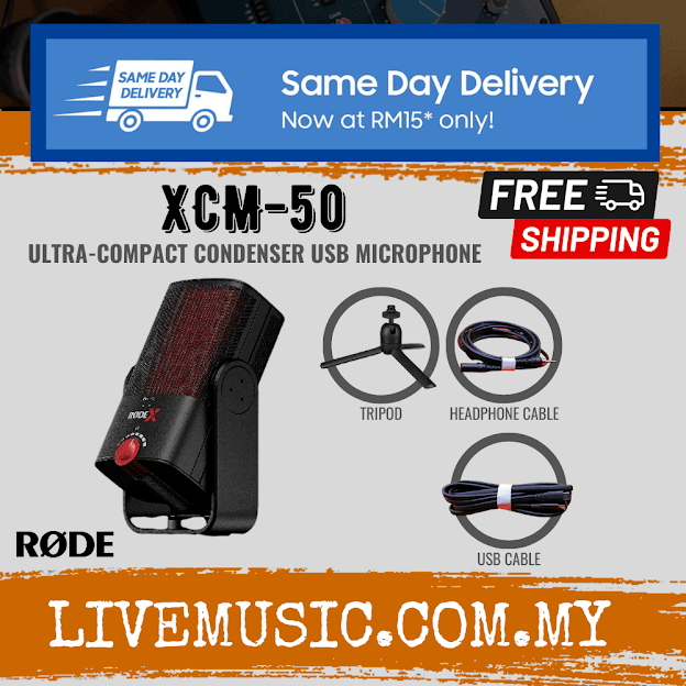 Rode XCM-50 USB Condenser Microphone ( XCM 50 / XCM50 ) | Shopee Malaysia