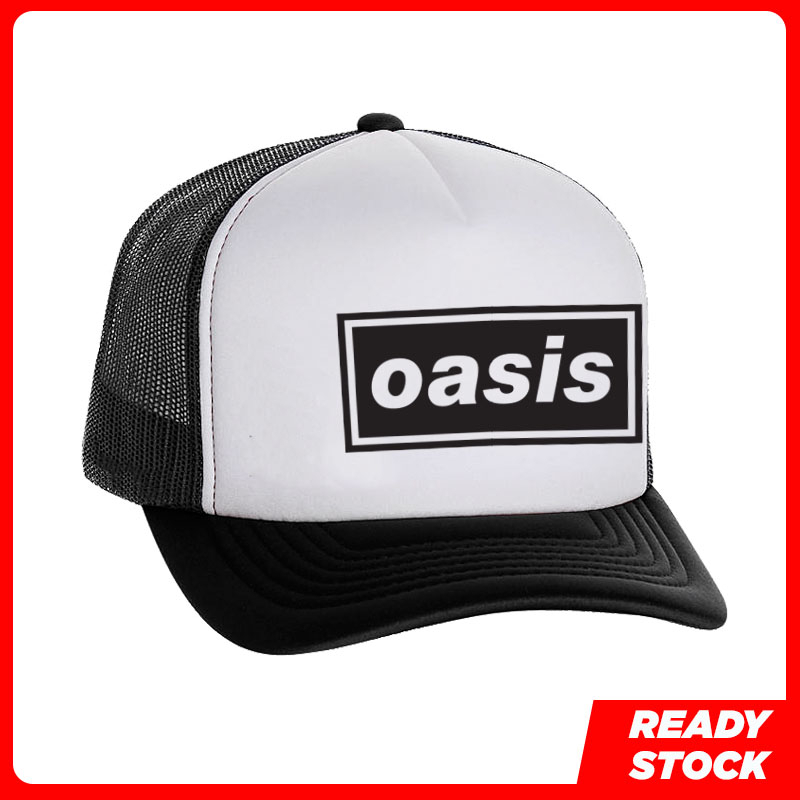 Oasis Topi Band Rock Snapback Trucker Cap | Shopee Malaysia