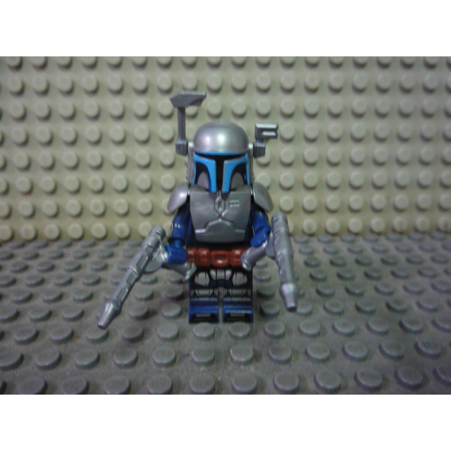 Custom Lego Star Wars - Jango Fett Bounty Hunter w/Weapon Mini Figure ...