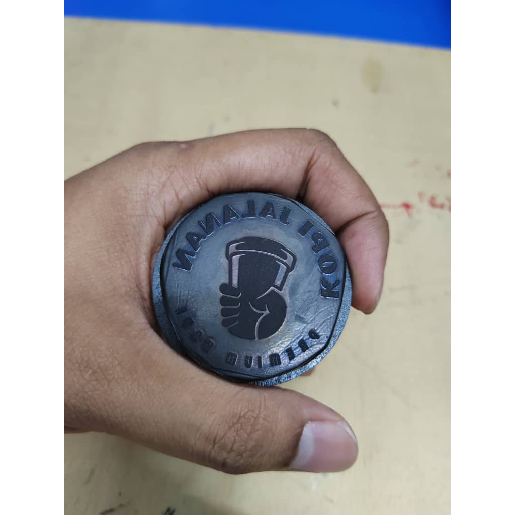 Custom Cop kalis air waterproof / cop plastic / cop atas plastik cepat ...