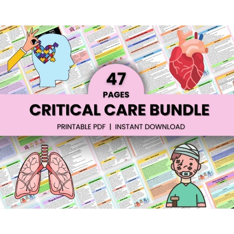 Critical Care Bundle 47 Pages | Shopee Malaysia