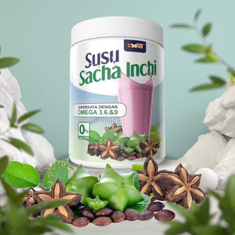 EMZI ORIGINAL HQ SUSU KURMA AJWA | SACHA INCHI | OLIVE TIN | NELOCO ...