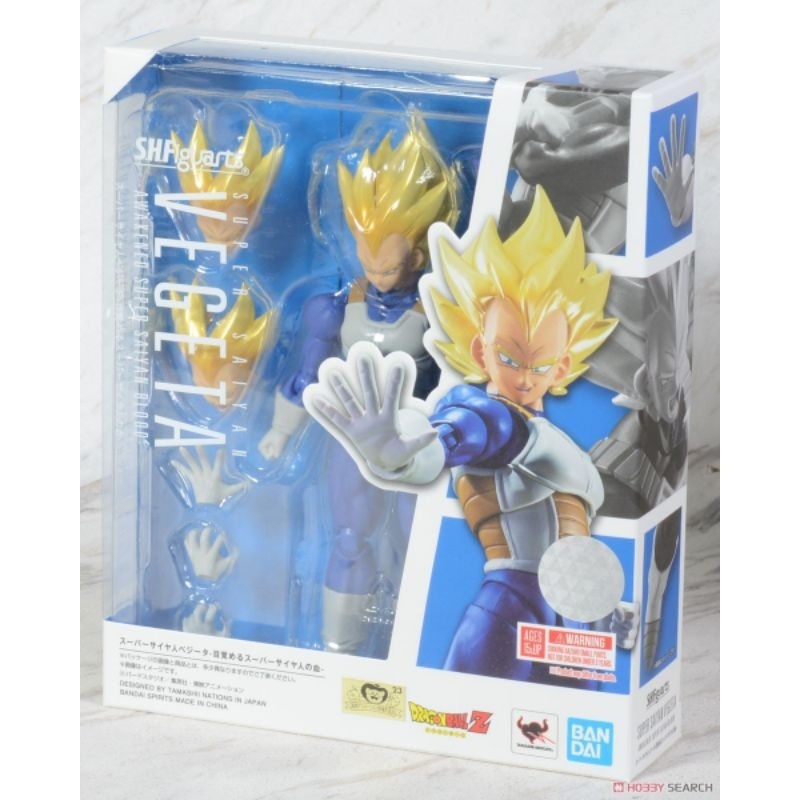 🔥Ready Stock🔥Bandai S.H.Figuarts SHF Super Saiyan Vegeta - Awakening ...