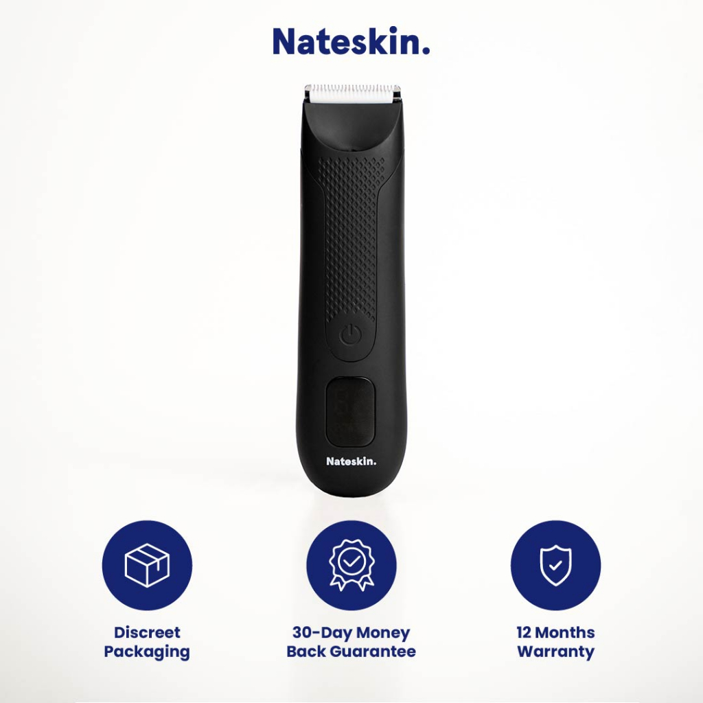 Nateskin Bush Trimmer 2.0: Upgraded Electric Body Groin Shaver for Men ...