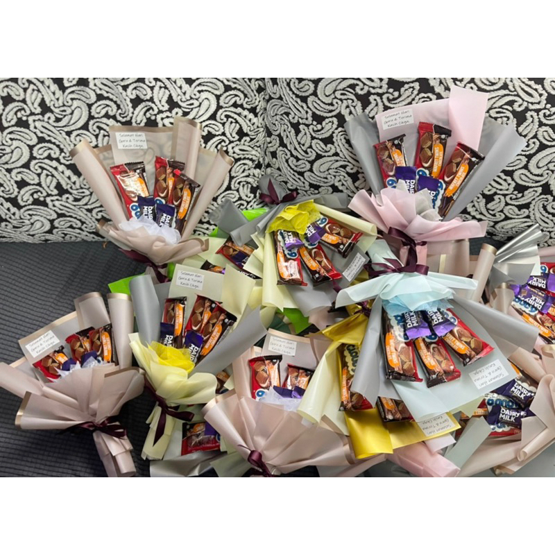 Bouquet Bajet RM5 blh buat gift utk hari guru @ doorgift | Shopee Malaysia
