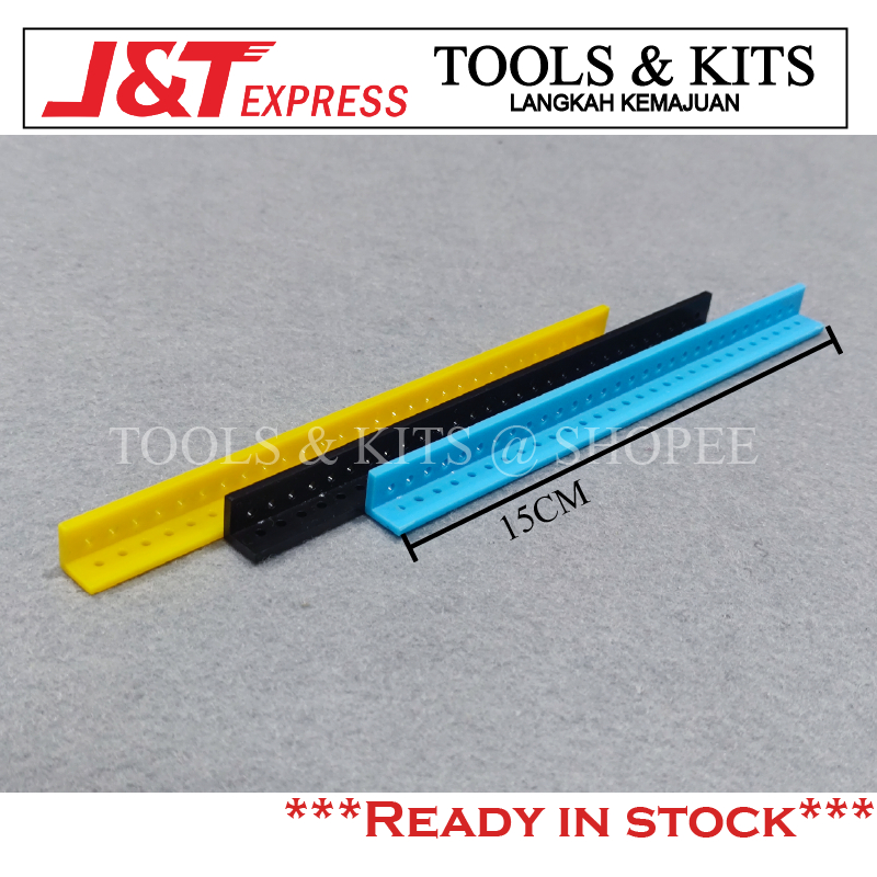 Long L-Shape Plastic Strip 15CMX1CMX1CM DIY Material RBT Project for ...