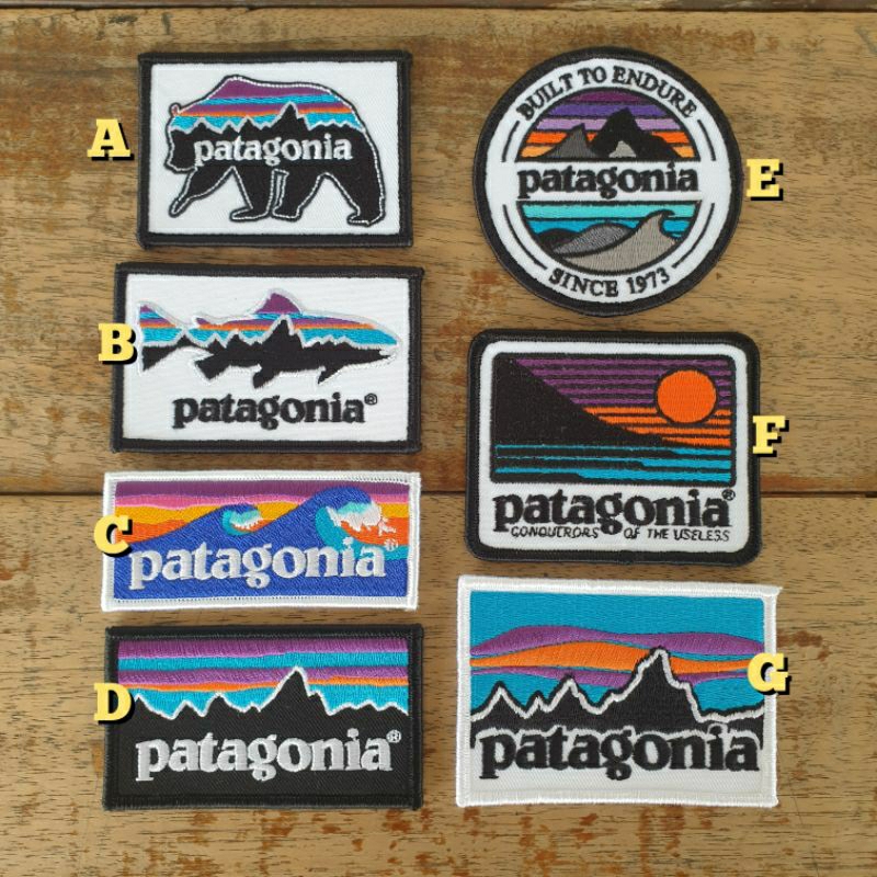 PATAGONIA Embroidery Patches 02 (Ready Stock). | Shopee Malaysia