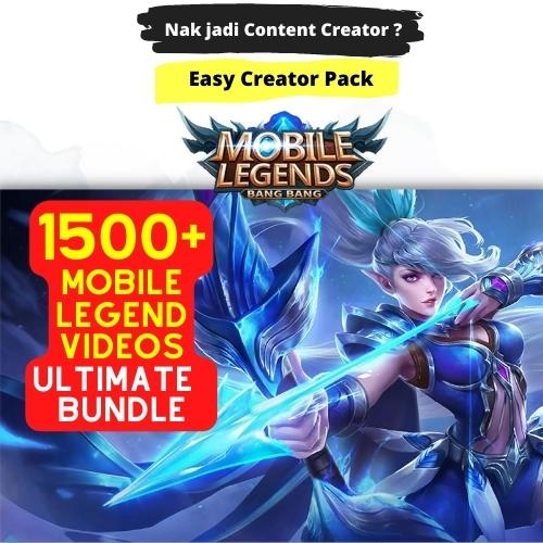 1500 Content Video Mobile Legends | Konten Gaming | Short/Reel/Post ...