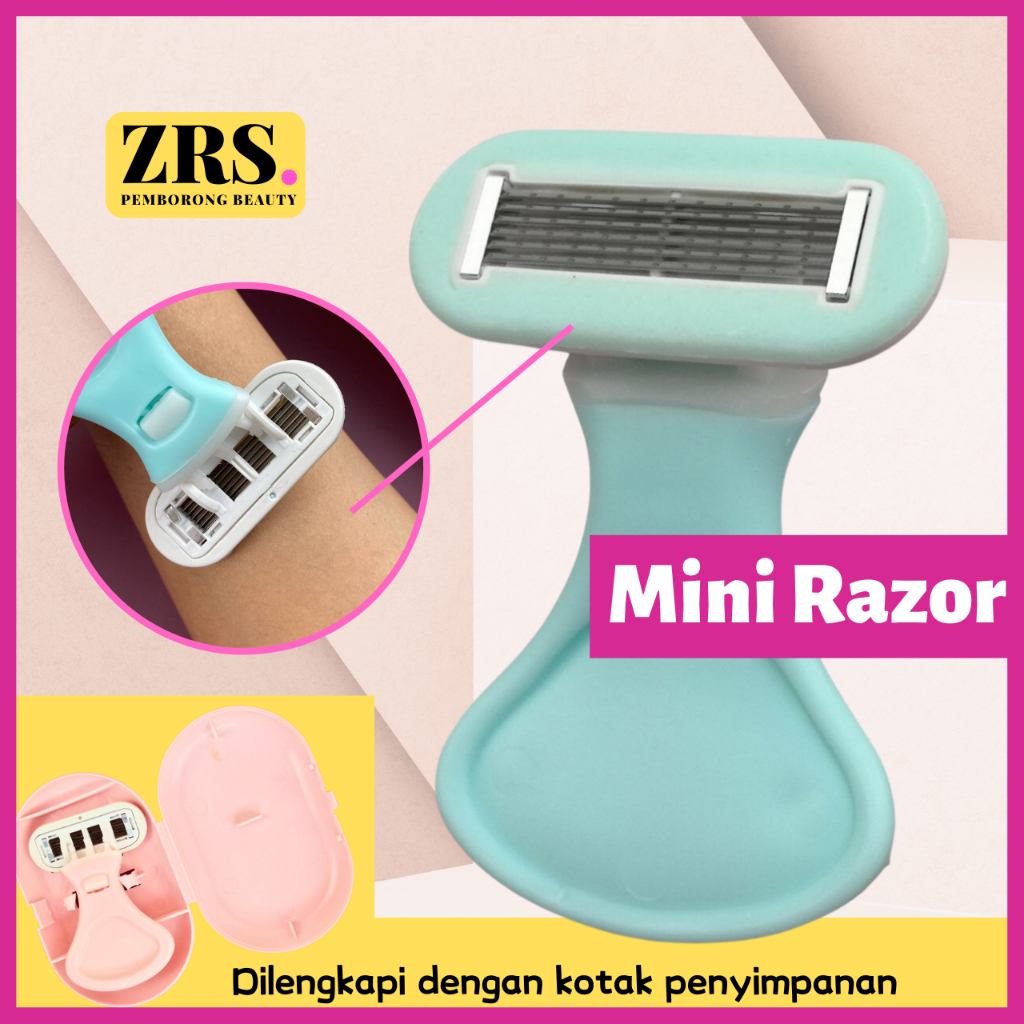 Mini Razor Woman Ready Stock Portable Shave Mane Leg Hair Private Body ...