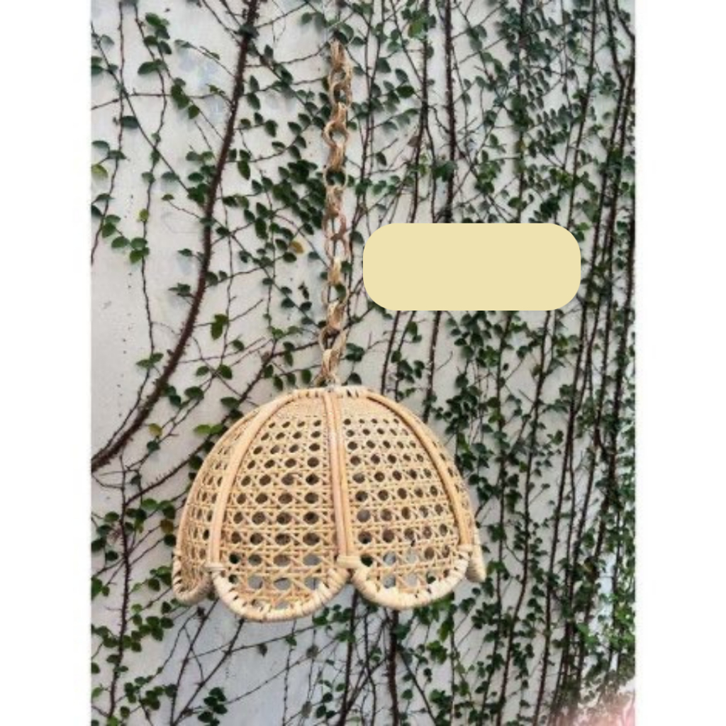 Lampu Rotan lamp shade decoration barang kawen pelamin hiasan dinding ...
