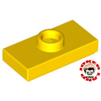 LEGO PART 15573 - PLATE, MODIFIED 1 X 2 w 1 STUD w GROOVE AND BITTOM ...